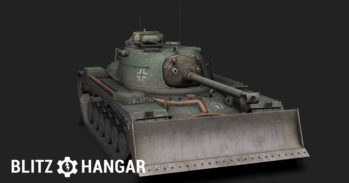 M48A2 Räumpanzer — Tier VIII German medium tank | Blitz Hangar