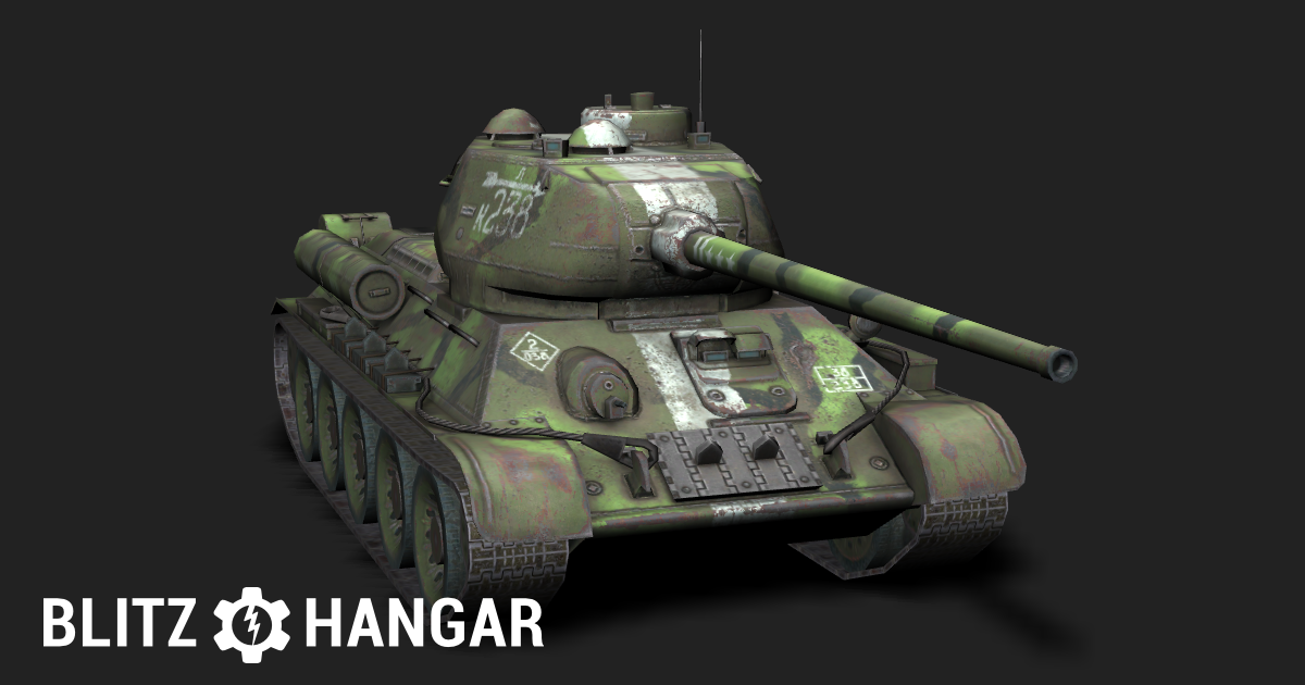 T-34-85 — Tier VI Soviet medium tank | Blitz Hangar
